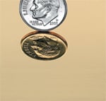 2 inch Brass Sign Letters | Custom Cut, Pin Mount