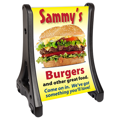 A-Frame Sandwich Ready For Graphics Sign | Magic Master