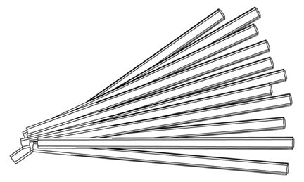 24 inch Sign Letter Track For Outdoor Changeable Signs | SW10TRACK24