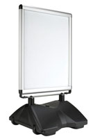 WindMaster Mini - 24 x 36 - Rolling Base - Compact Curb Sign | SD144304