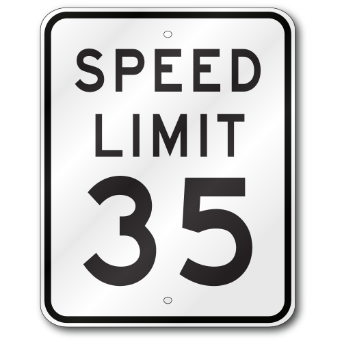 Speed Limit Sign