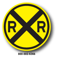Railroad Symbol W10-1