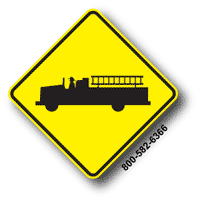 Emergency Vehicles W11-8