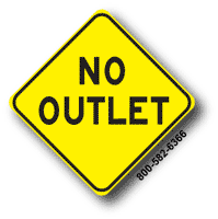 No Outlet W14-2