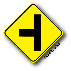 Side Road Left W2-2L