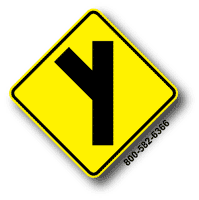 Diagonal Side Road Left W2-3L