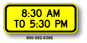 School Time of Day S4-1 Traffic Sign | TR03S4-1