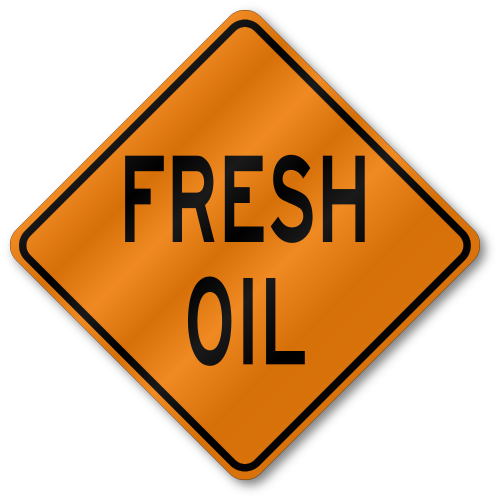 Fresh Oil Sign W21-2 | TR04W212