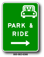 Park and Ride Sign D4-2 | TR05D4-2