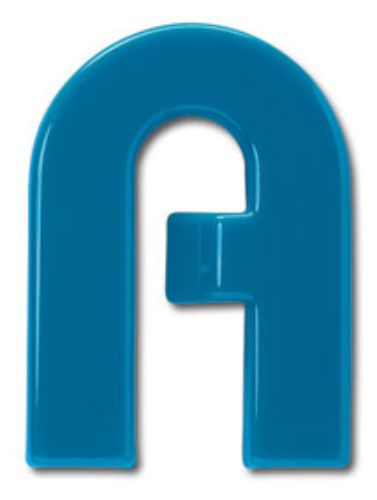 12 inch Bauhaus Plastic Building Sign Letters Formed By Alphabet Signs