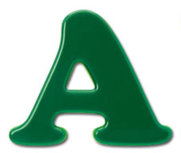 6 inch Cooper Black Plastic Formed Letters For Outdoor Signs