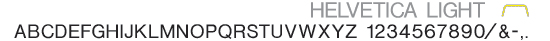 Helvetica Light Cast Metal Sign Letters | Aluminum or Bronze