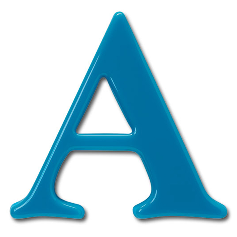 12 inch Goudy Extra Bold Plastic Formed Letters | Outdoor Signs