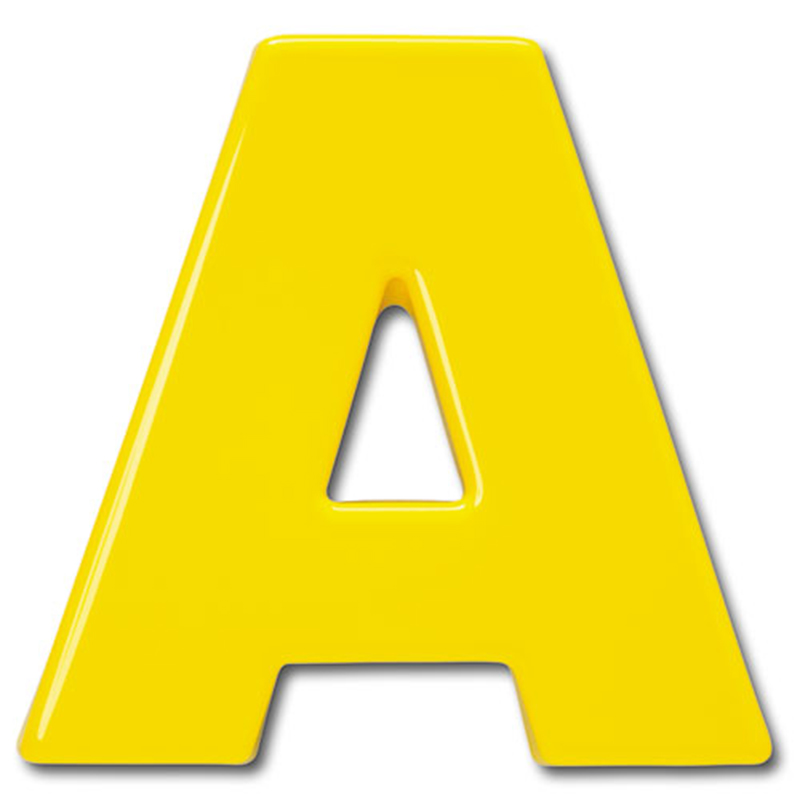 30 inch Helvetica Bold Plastic Formed Letters | Outdoor Signs