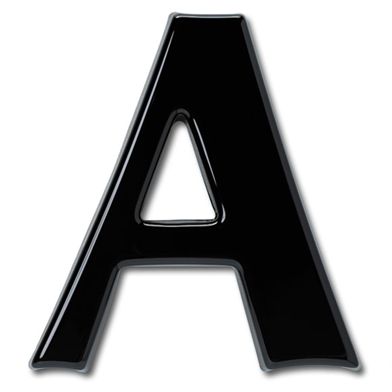 6 inch Optima Semi Bold Plastic Formed Letters | Outdoor Signs