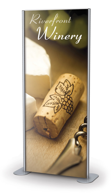 Skyscraper Mightee Mount for 84 inch Tall Rigid Graphics, Heavy Duty ...