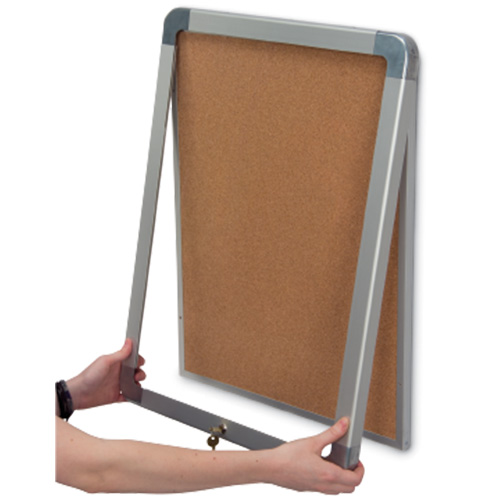 24 x 36 Elevator Frame, Lockable High Impact Acrylic Window