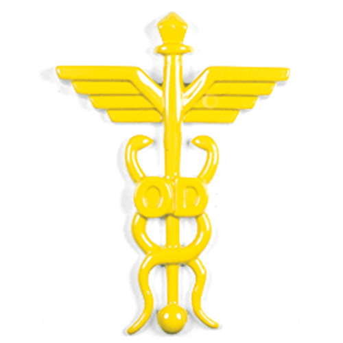 Optometry Symbol Plastic Sign - All Sizes & Colors