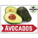 Avocado Produce Yard Signs | Visible Double Sided