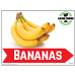 Bananas Produce Yard Signs | Visible Double Sided