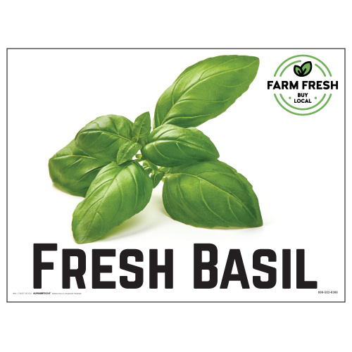 Basil Yard Signs