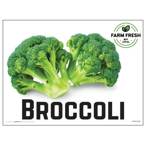 Broccoli Yard Signs
