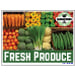 Fresh Produce Yard Signs | Visible Double Sided