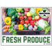 Fresh Produce Yard Signs | Visible Double Sided