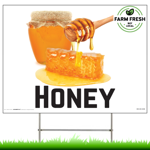 Honey Yard Signs
