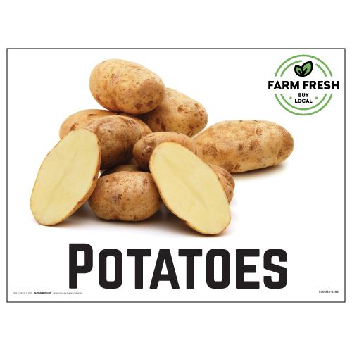 Potatoes Yard Signs