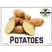 Potatoes Produce Yard Signs | Visible Double Sided