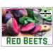 Red Beets Produce Yard Signs | Visible Double Sided