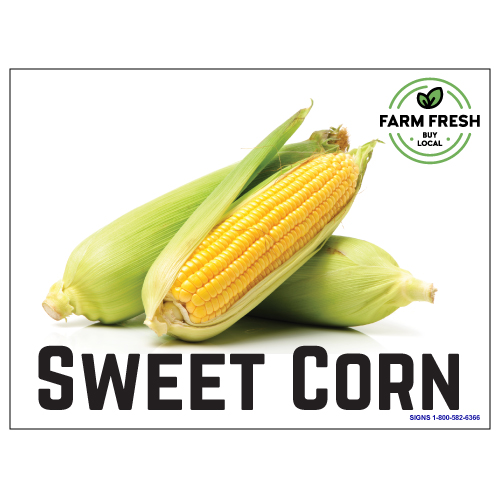 Sweet Corn Yard Signs