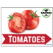 Tomatoes Produce Yard Signs | Visible Double Sided