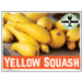 Squash Produce Yard Signs | Visible Double Sided