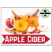 Apple Cider For Sale Yard Signs | Visible Double Sided