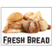 Fresh Bread For Sale Yard Signs | Visible Double Sided