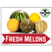 Melon Variety For Sale Yard Signs | Visible Double Sided