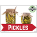 Pickles Produce Yard Signs | Visible Double Sided
