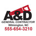 Contractor Yard Signs Ampersand Design | Visible Double Sided