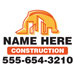 Contractor Yard Signs Modern Design | Visible Double Sided