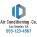 Heating Air Conditioning Yard Signs Minimalistic Design | Visible ...