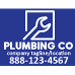 Plumbing Yard Signs Minimalist Design | Visible Double Sided