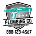 Plumbing Yard Signs Shield Design | Visible Double Sided