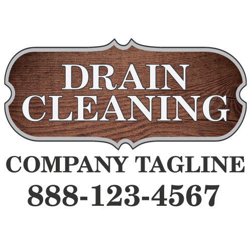 Plumbing Yard Signs Western Design