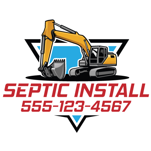 Excavating Yard Signs Shield Design | Visible Double Sided | CS4161