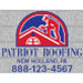 Roofing Yard Signs Americana Design | Visible Double Sided