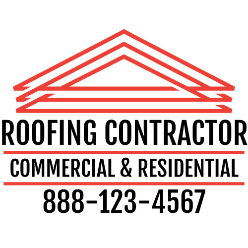 Roofing Yard Signs Minimalistic Design