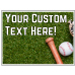 Baseball Yard Signs | Visible Double Sided