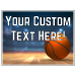 Basketball Yard Signs | Visible Double Sided